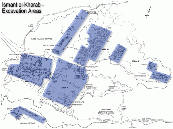Map - Ancient Kellis | Monash