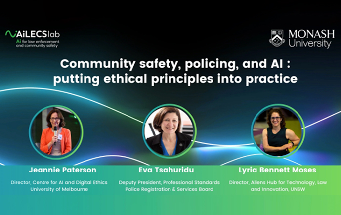Community safety, policing and AI symposium - Faculty of IT | Monash ...