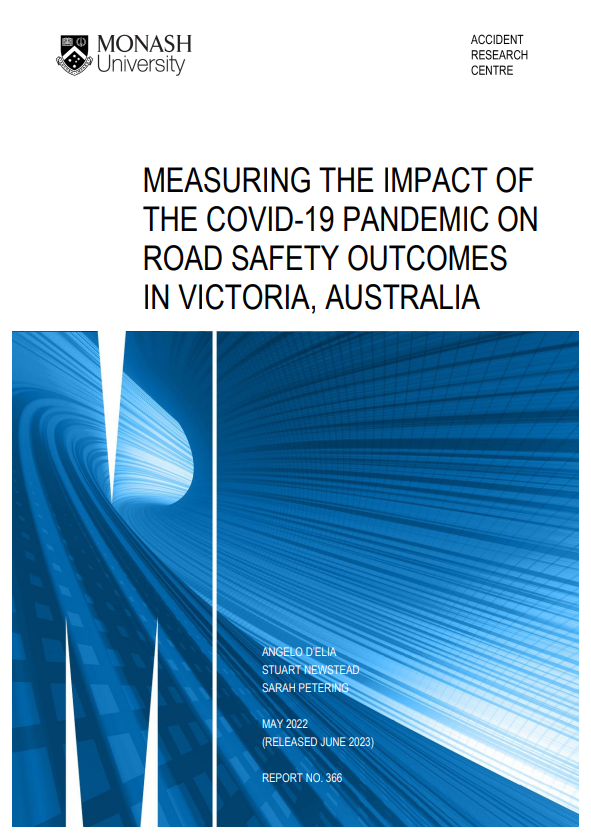 Risk-taking behaviour of road users in Victoria increased during COVID ...