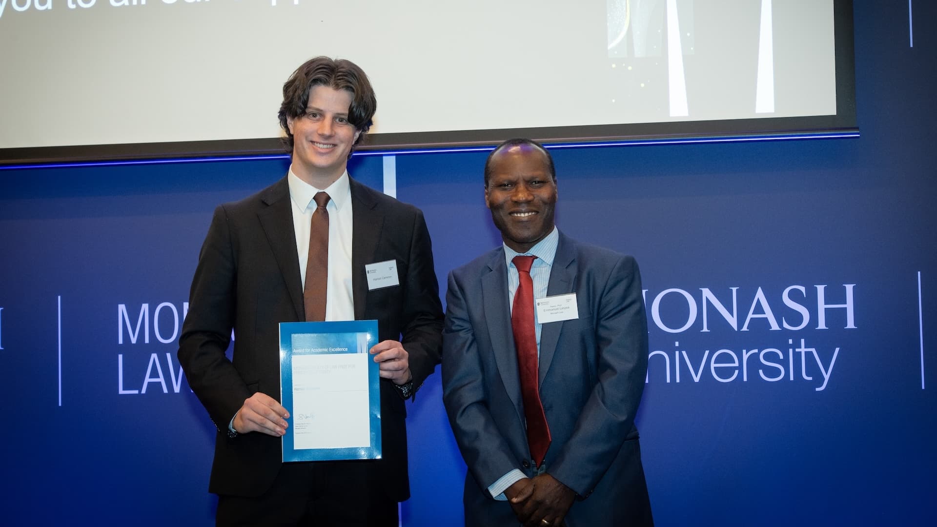 Postgraduate Prize Celebrates Monash Law’s Brightest Legal Minds